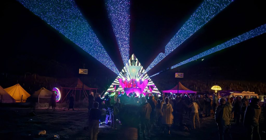 The Wizard's Pyramid Stage - Magikana Festival